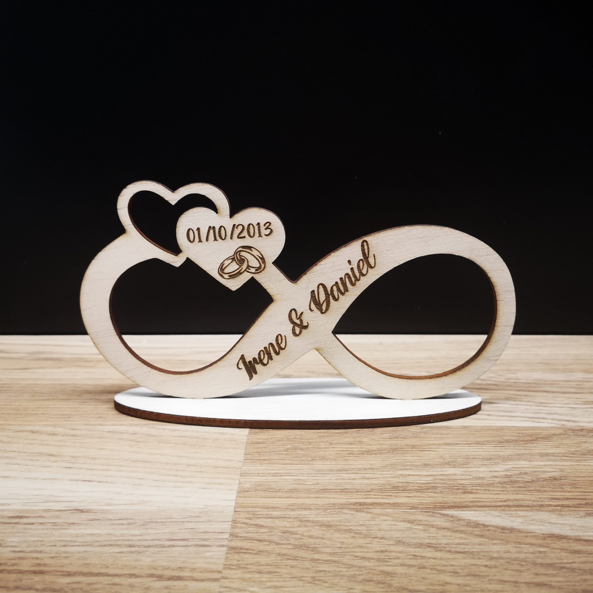 Corazón Infinito Personalizable – GRANADECOR